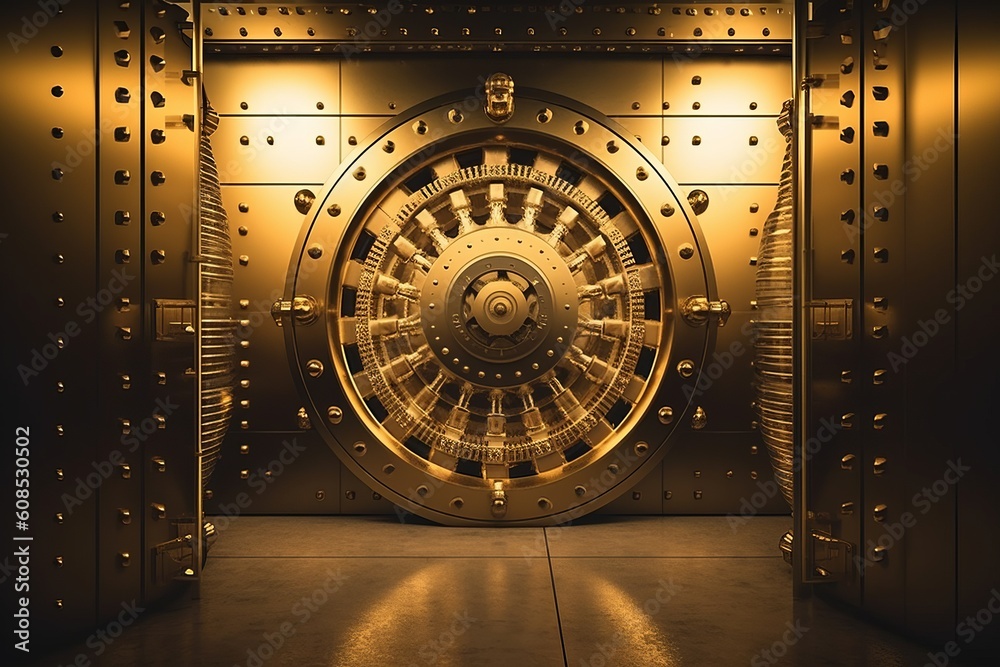 Exploring the Wealth of a Bank Vault: Unveiling the Golden Walls ...