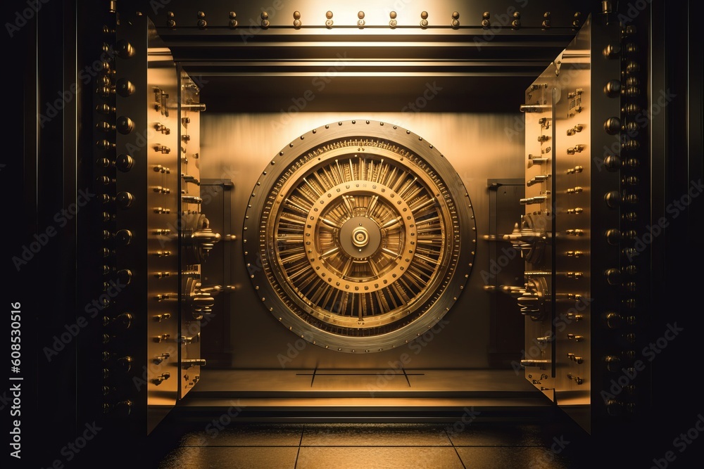 Exploring the Wealth of a Bank Vault: Unveiling the Golden Walls ...