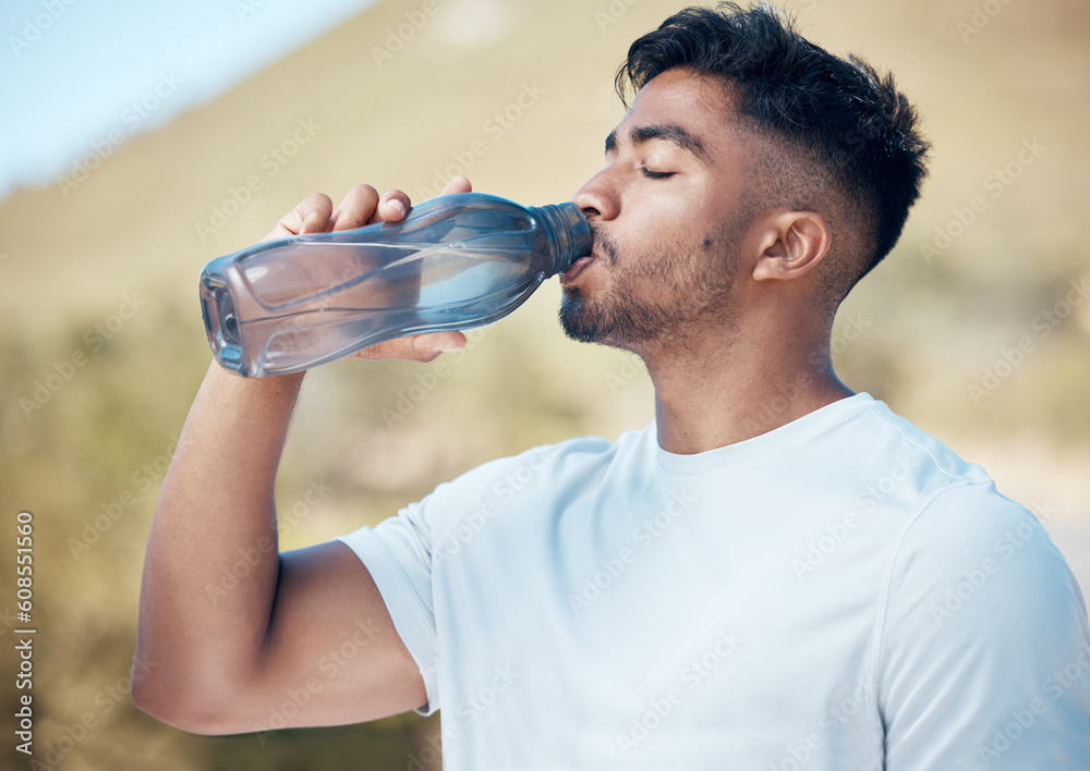 Men Exercises Hydration