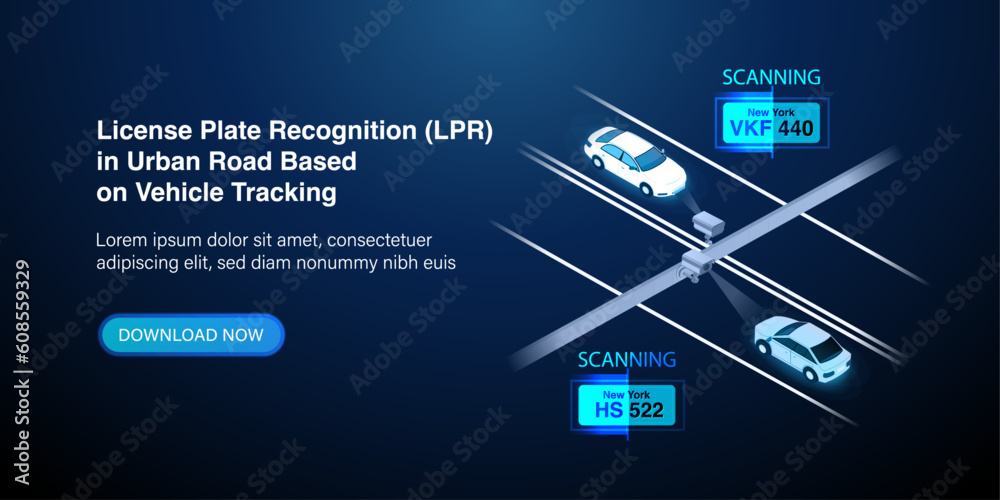 Smart LPR Camera Solutions landing page. Automated License Plate ...