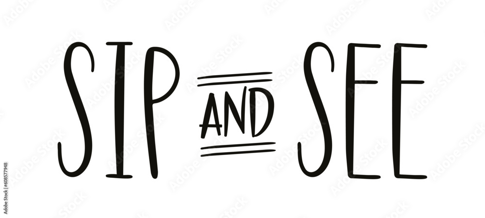 Sip and see invitations. Baby Shower invite text. Sip and see party ...