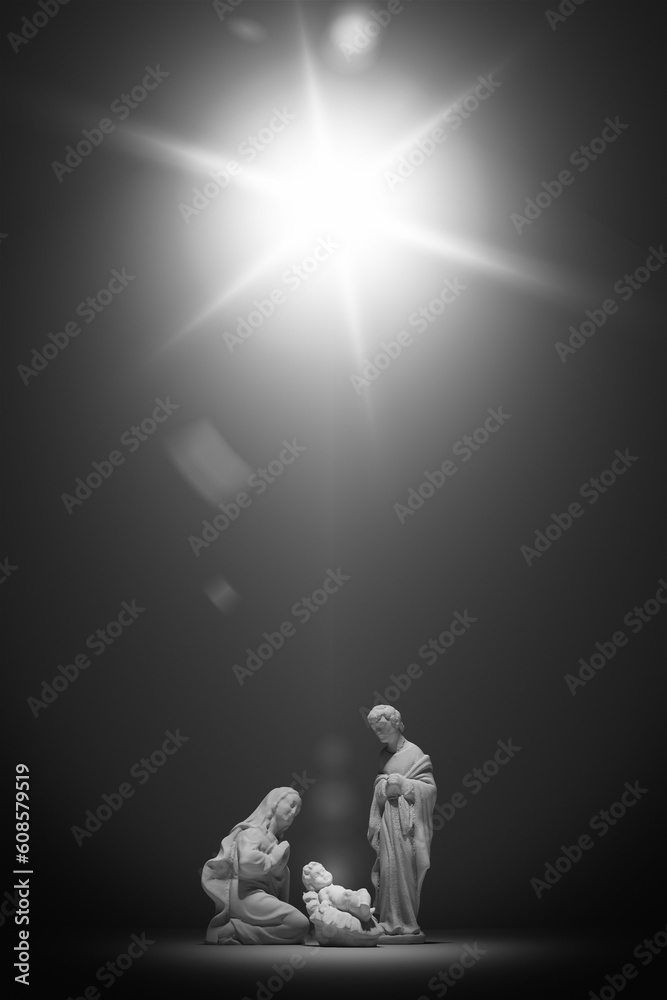 Nativity Scene Jesus of Nazareth Mary Joseph The Star of Bethlehem Star ...