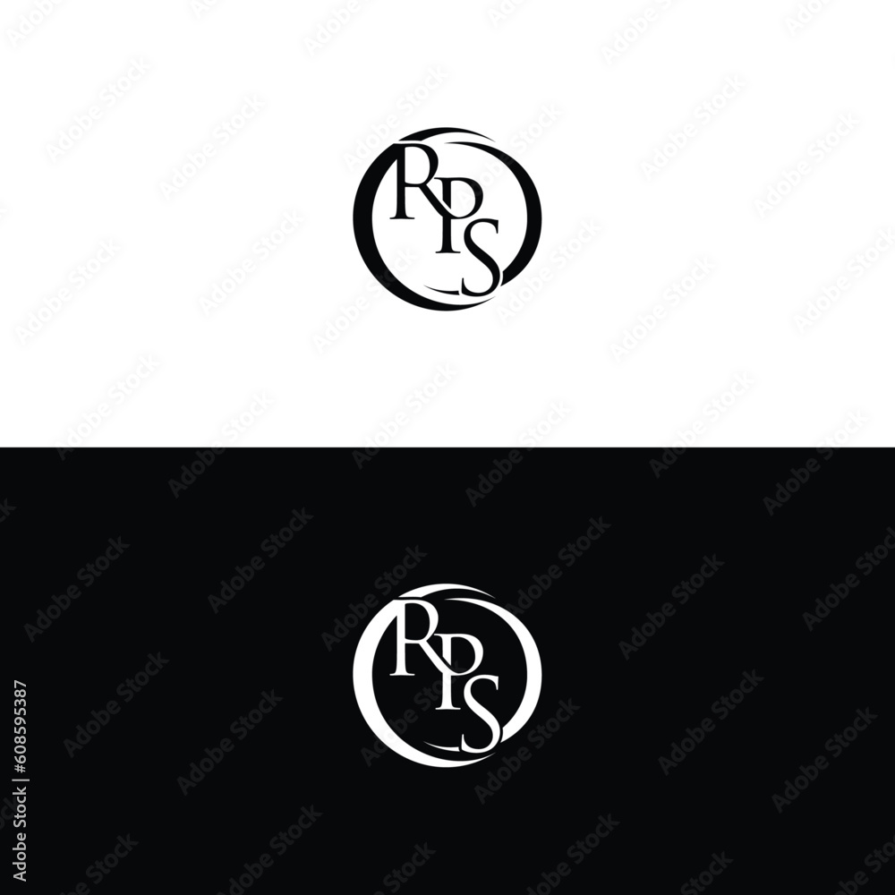 Professional Innovative Initial RPS logo and rps logo. Letter RPS LOGO ...