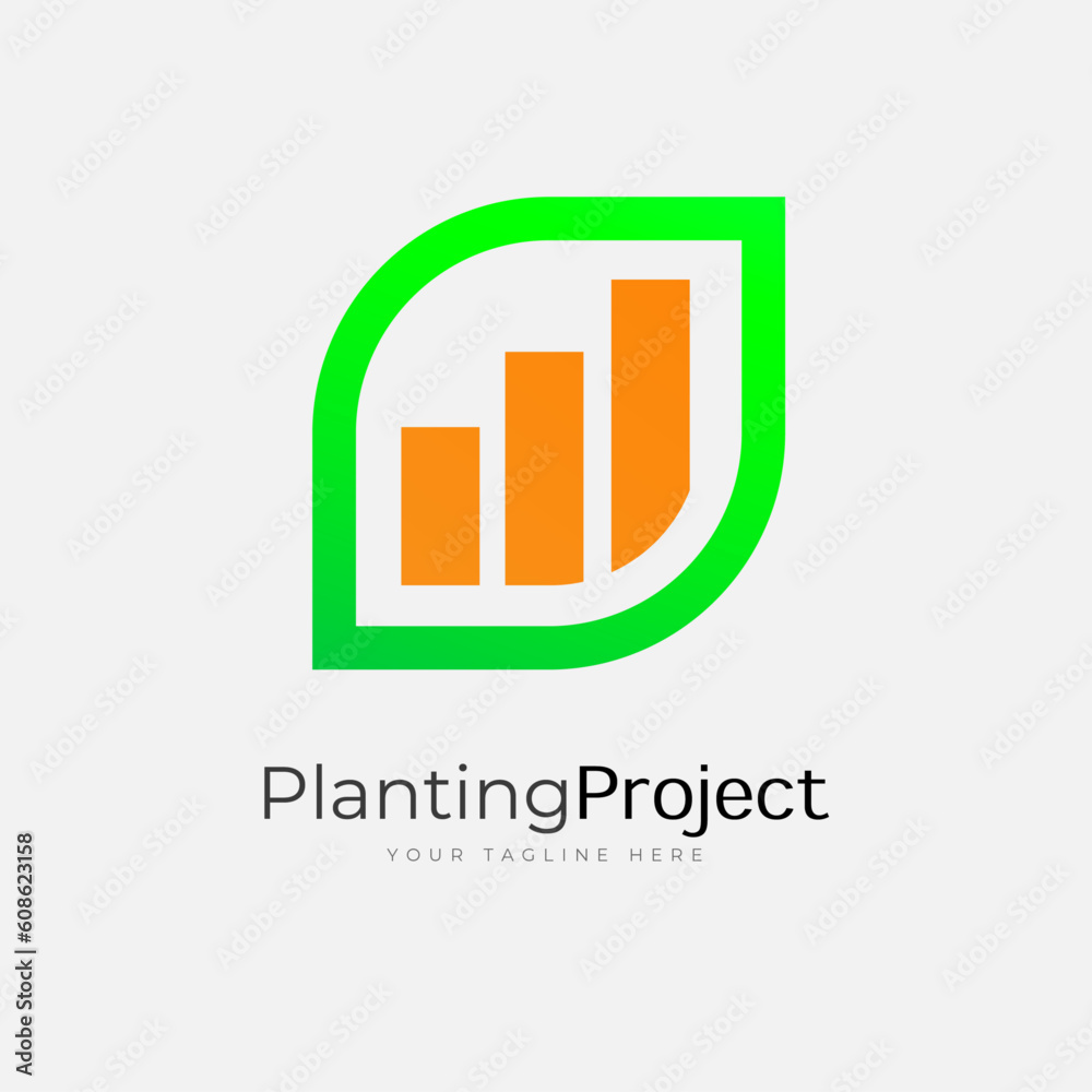 Planting Project Modern Farming and growth logo for Farmer and ...