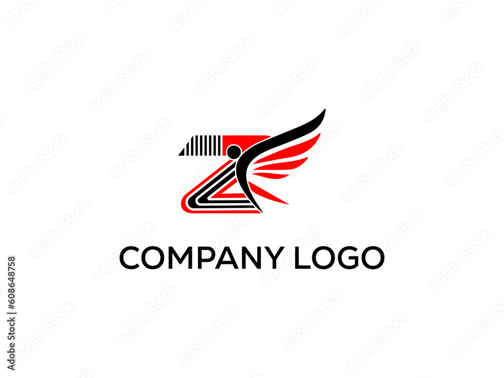 Z letter modern logo and branding animal logo design . Perfect logo for ...