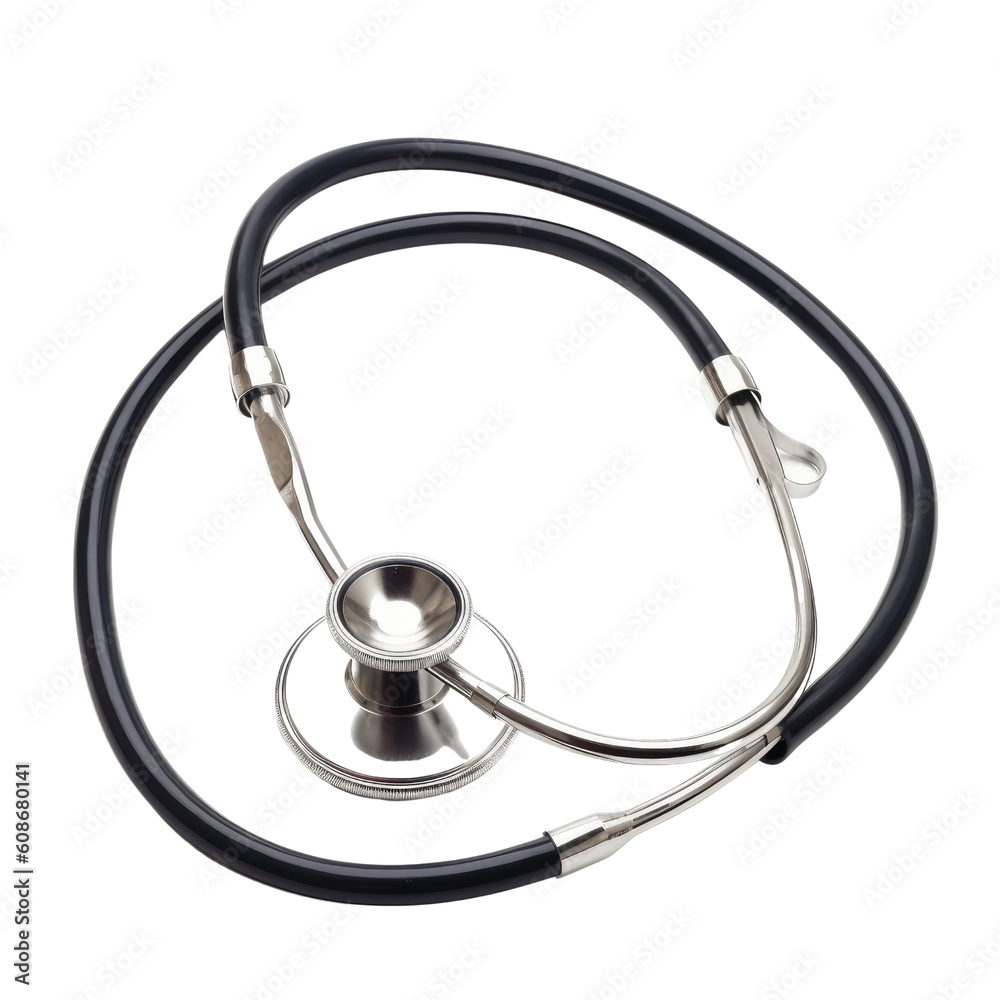 stethoscope isolated on transparent background cutout Stock ...