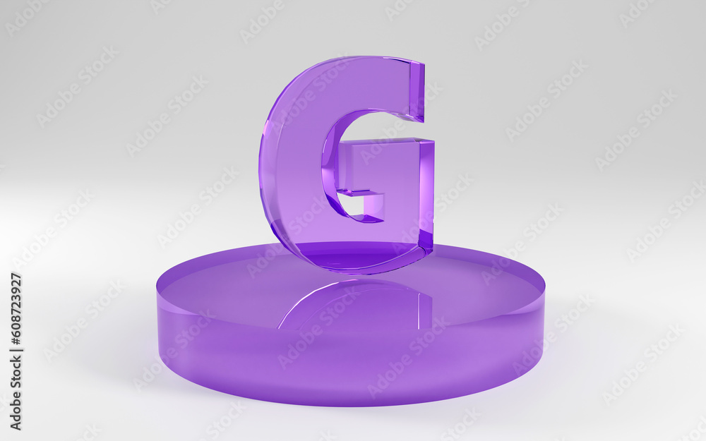 G Alphabet Wallpaper 3d