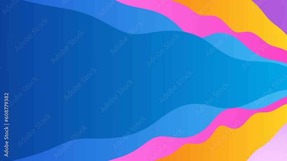 Transition wave animation with green screen and alpha channel or ...