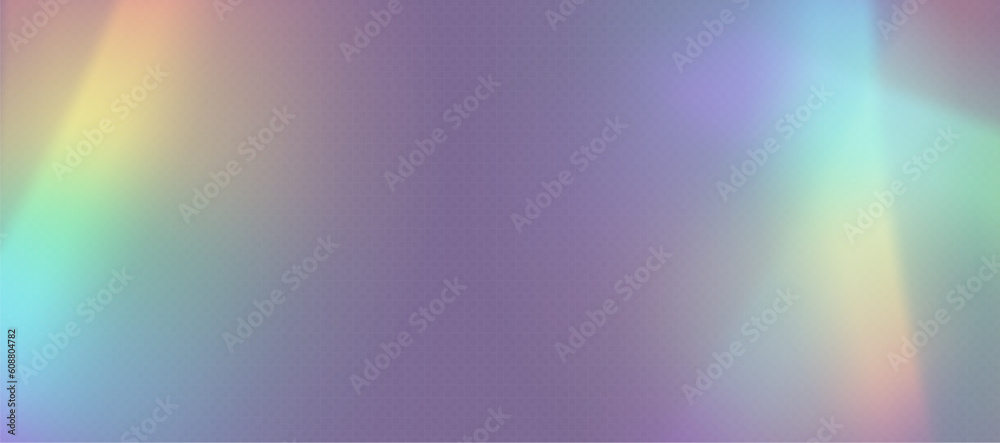 Rainbow refraction overlay, leak flare, prism light effect, rainbow ...
