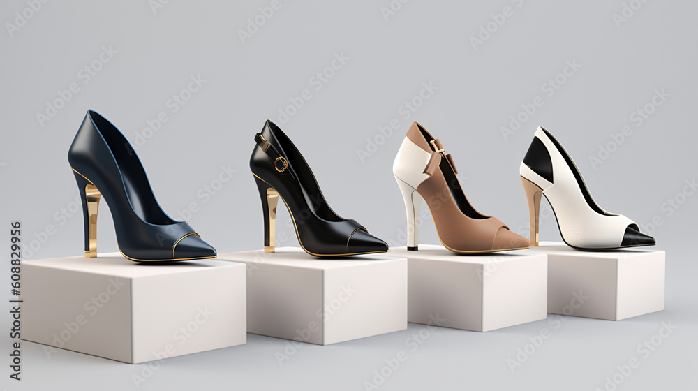 Step into the world of fashion with our captivating digital mock-up ...