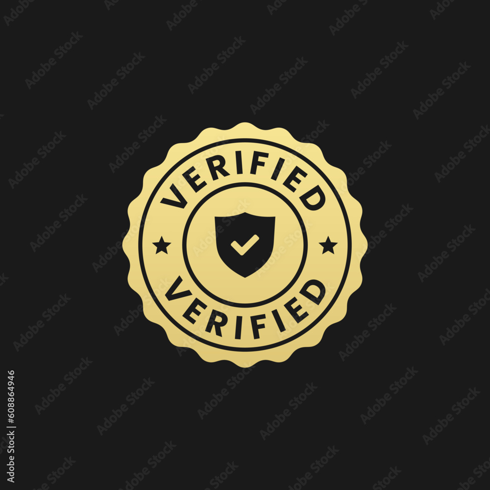 Best Verified stamp or Verified sign vector isolated in flat style ...