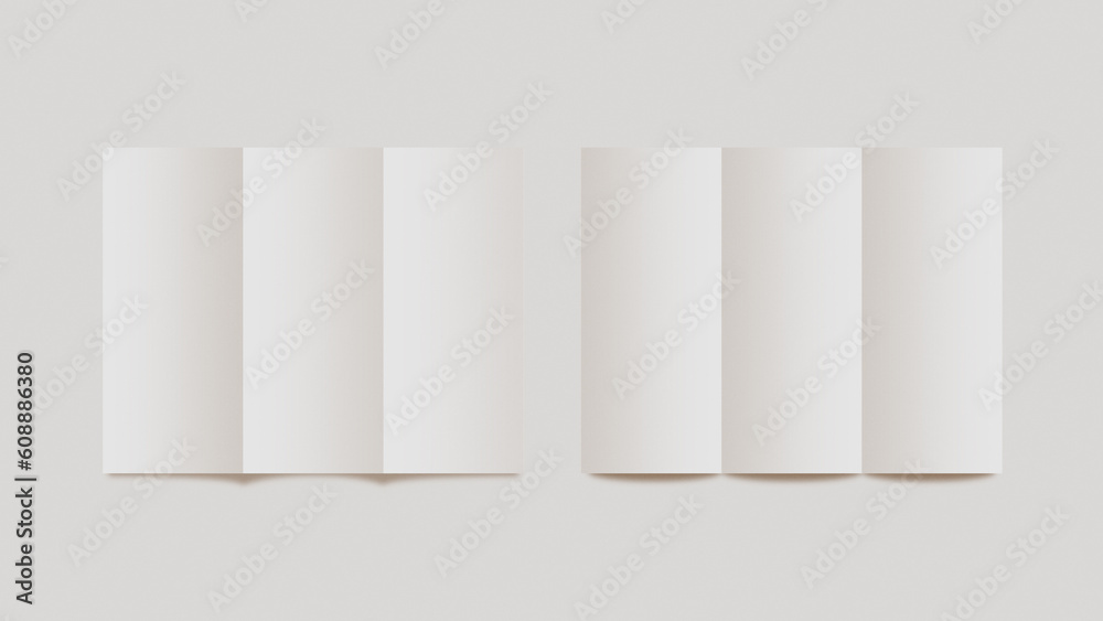 Matte Paper Realistic Brochure Mockup Template for Businesses and ...