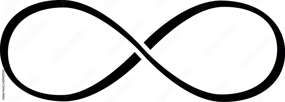 Infinity Symbol SVG Cut File for Cricut and Silhouette, EPS Vector, PNG ...
