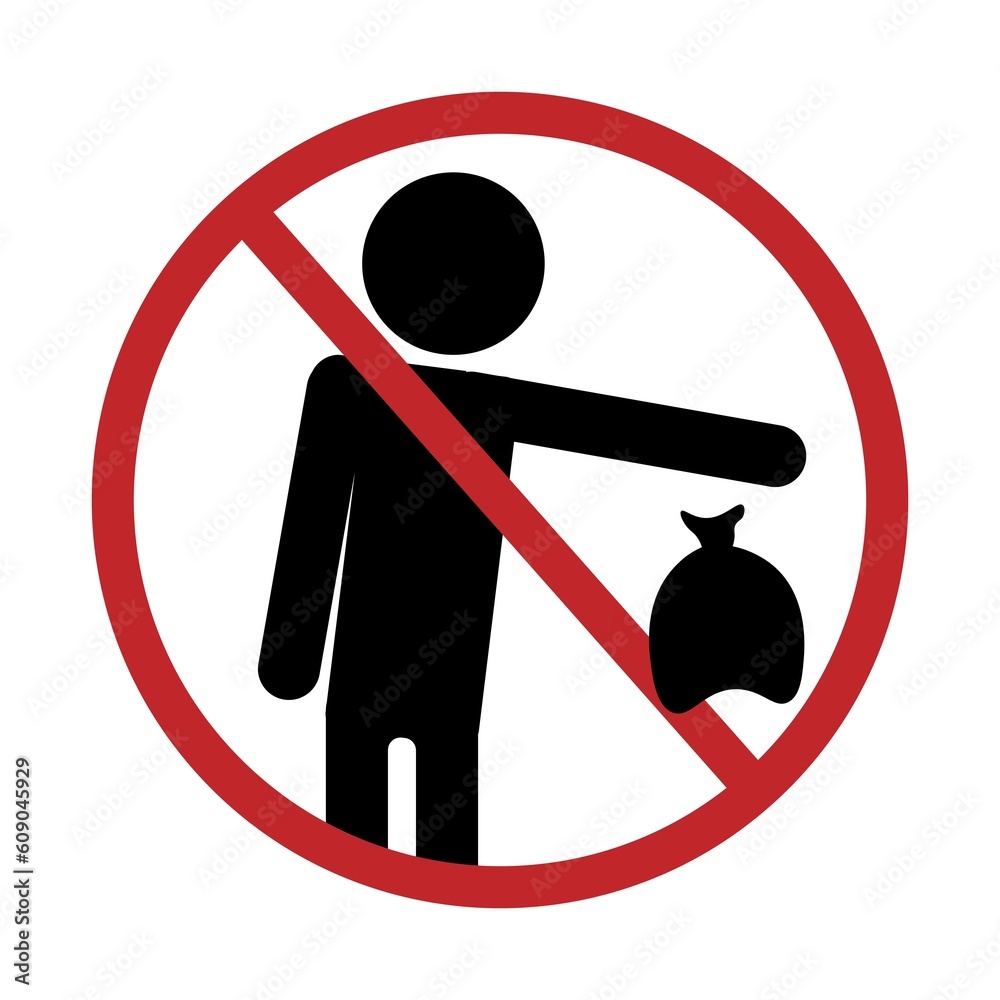 Isolated round circle sign with white background of red cricle crossed ...