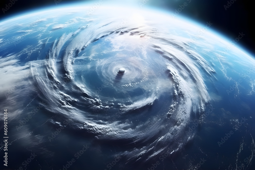 Multiple Hurricanes From Space