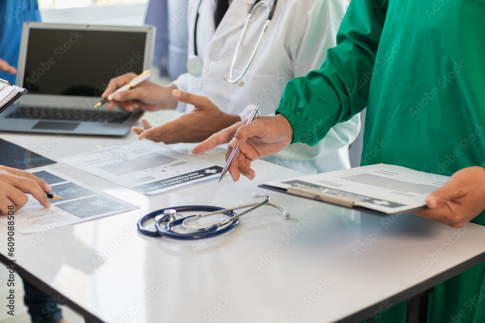 concept of mobilizing ability of medical team in conference room to ...
