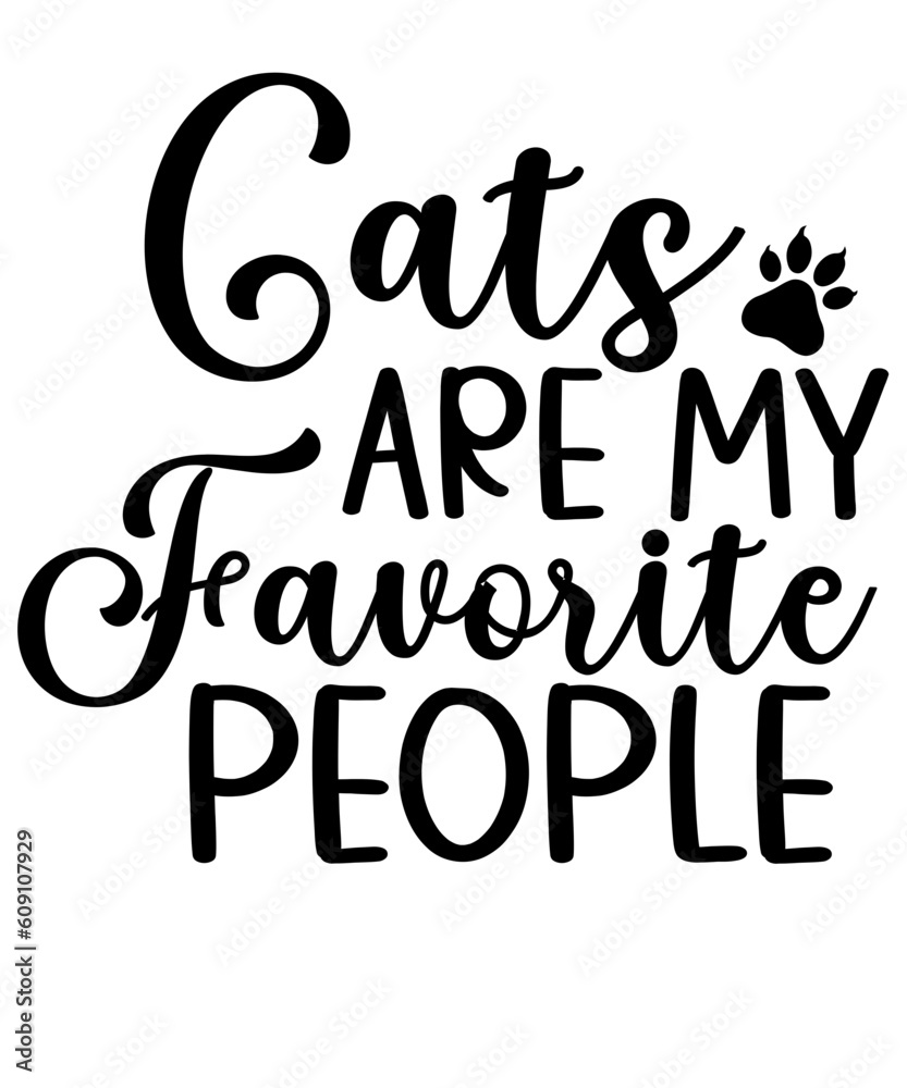 Funny Cat SVG Bundle, Cat SVG, Kitten SVG, Cat lady svg, crazy cat lady ...