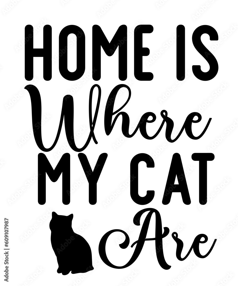 Funny Cat SVG Bundle, Cat SVG, Kitten SVG, Cat lady svg, crazy cat lady ...