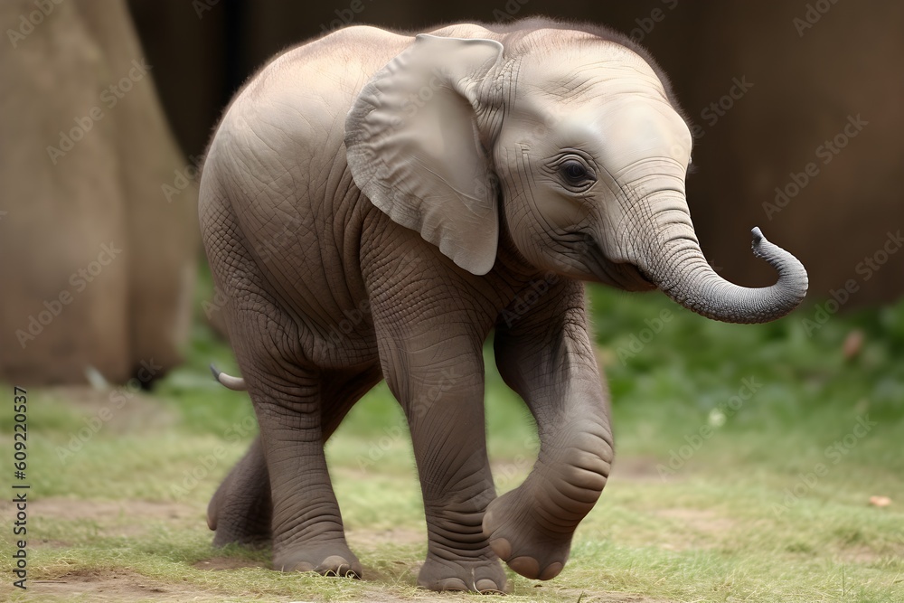 Fat Baby Elephant