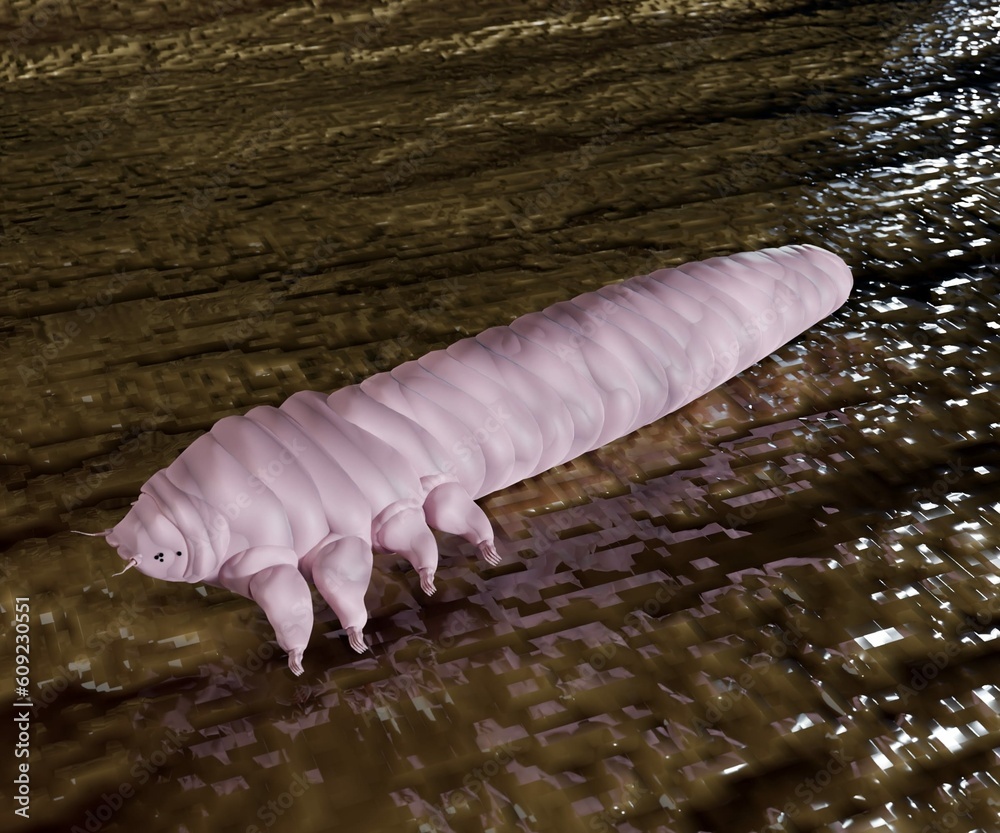 Demodex folliculorum mite is a type of parasite that lives on humans ...