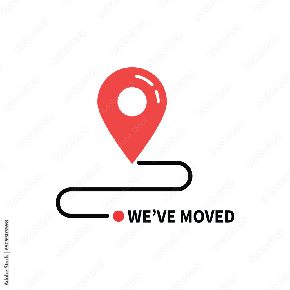 we moved minimal icon with pin. concept of interest land mark like ...