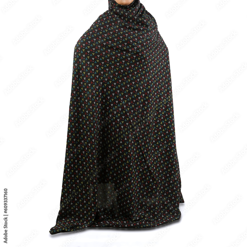 Women Islamic prayer dress , prayer gown , Muslim prayer clothes Stock ...