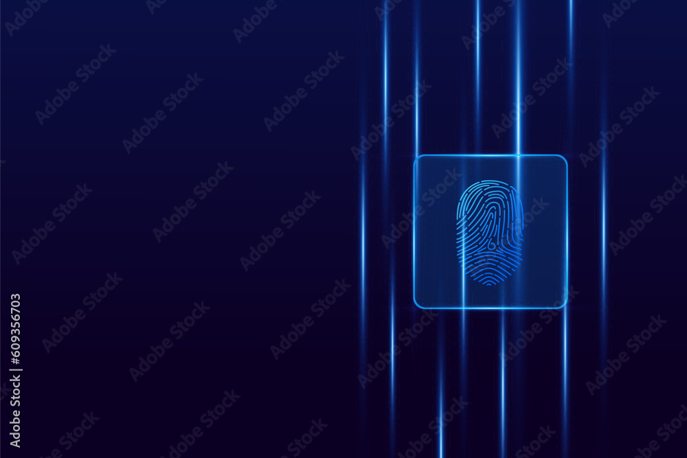 scan fingerprint, Cyber security and password control through ...