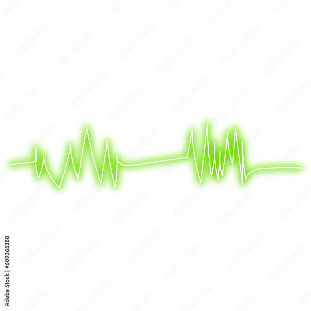 Neon shiny line png. Glowing green line on transparent background ...