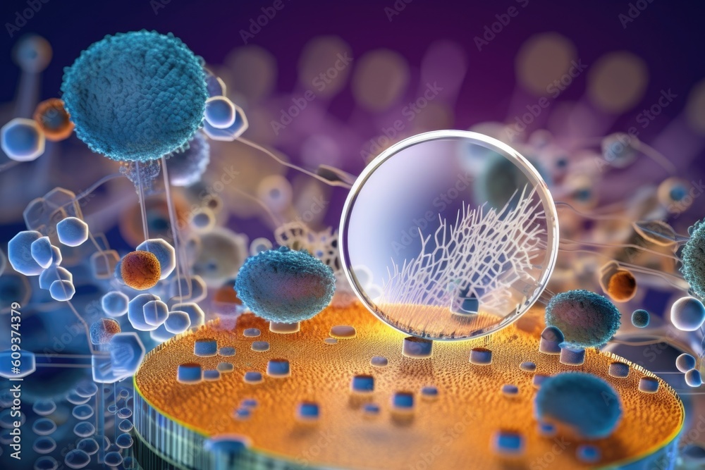 visual representation of nanotechnology and materials science ...