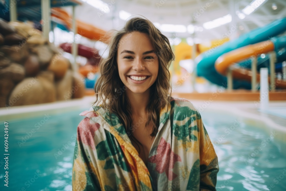 Medium shot portrait photography of a pleased woman in her 20s that is ...