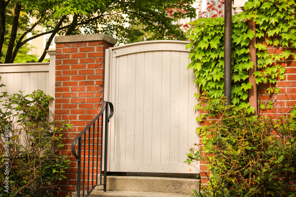 Gate, door, and fence symbolize boundaries, security, and access ...