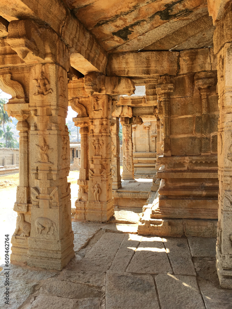 One of the UNESCO World Heritage sites of India is Hampi, which is in ...