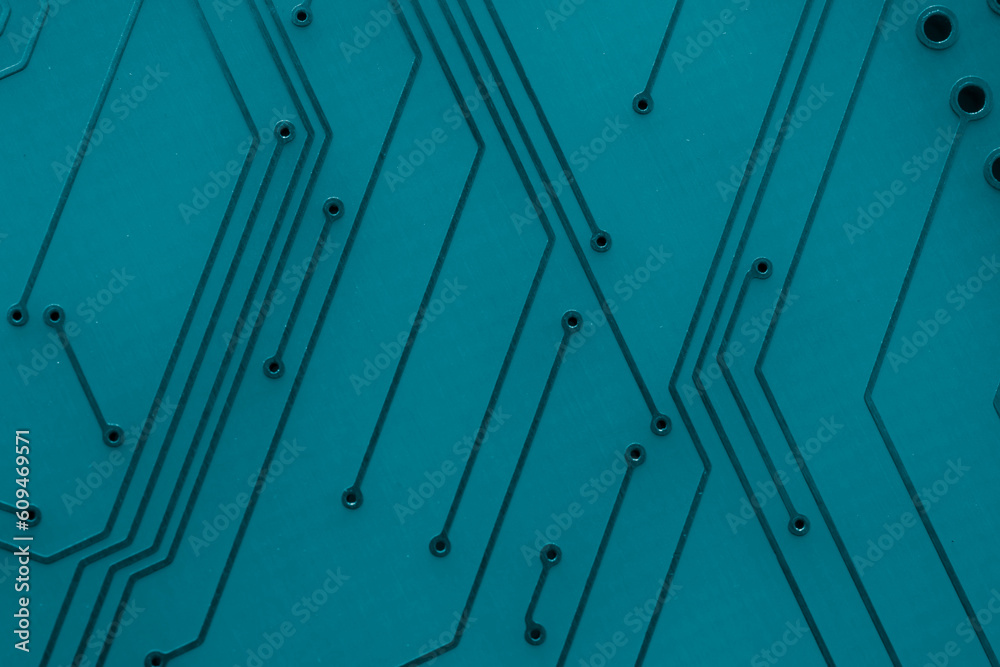 printed circuit. layout of tracks. PCB Stock Photo | Adobe Stock