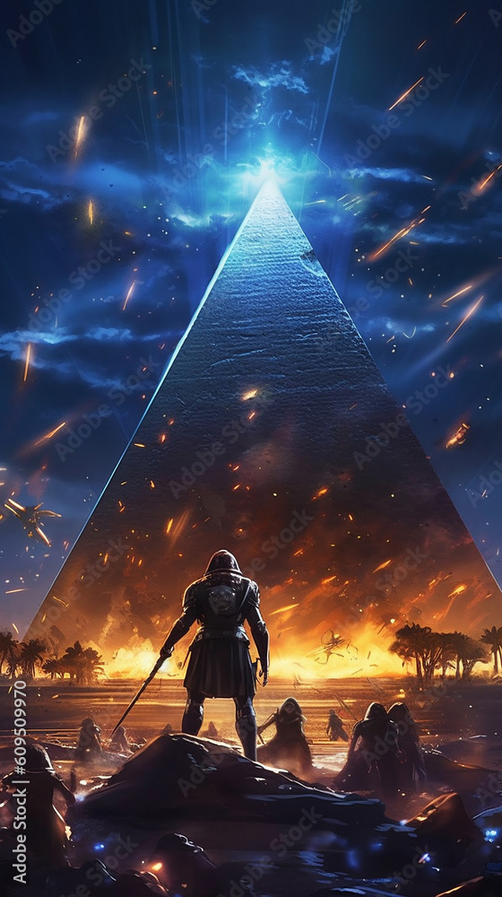 Vivid animation of Egyptian and Israeli soldiers clashing in combat ...