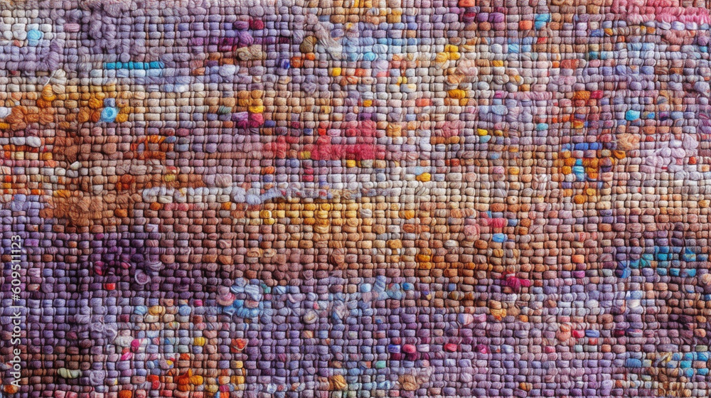 Multicolor tweed fabric. Highly defined tweed texture. AI generated ...