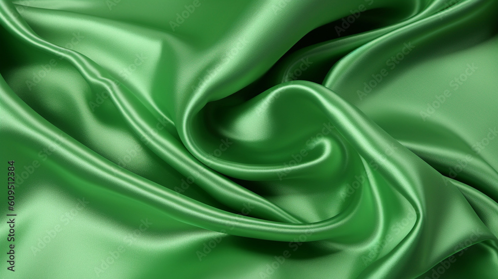 Green latex fabric. Highly defined latex texture. AI generated imagen ...