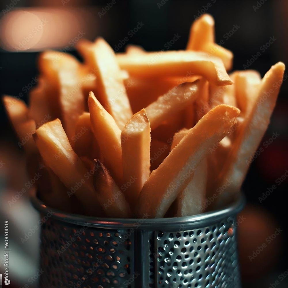 Homemade Tasty Appetizing Delicious Crispy Golden Freedom Potato French ...