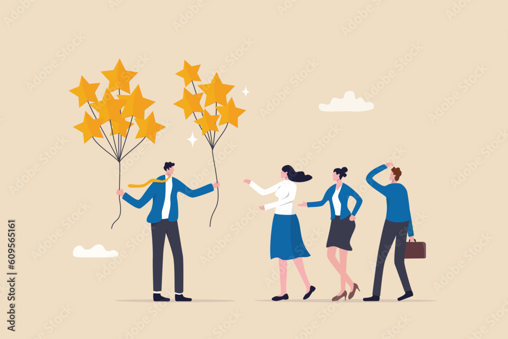 Evaluation Employee Appraisal Rating Or Feedback Stars Quality Or 