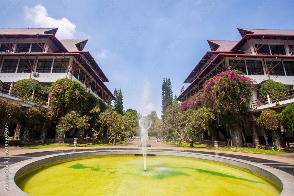 Bandung Institute of Technology (ITB) campus, one of the most famous ...