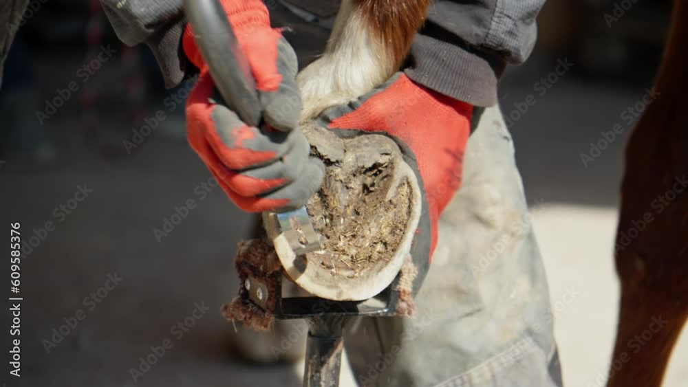 Horse hoof restoration. Horse care. Natural hoof trimming. Farrier ...