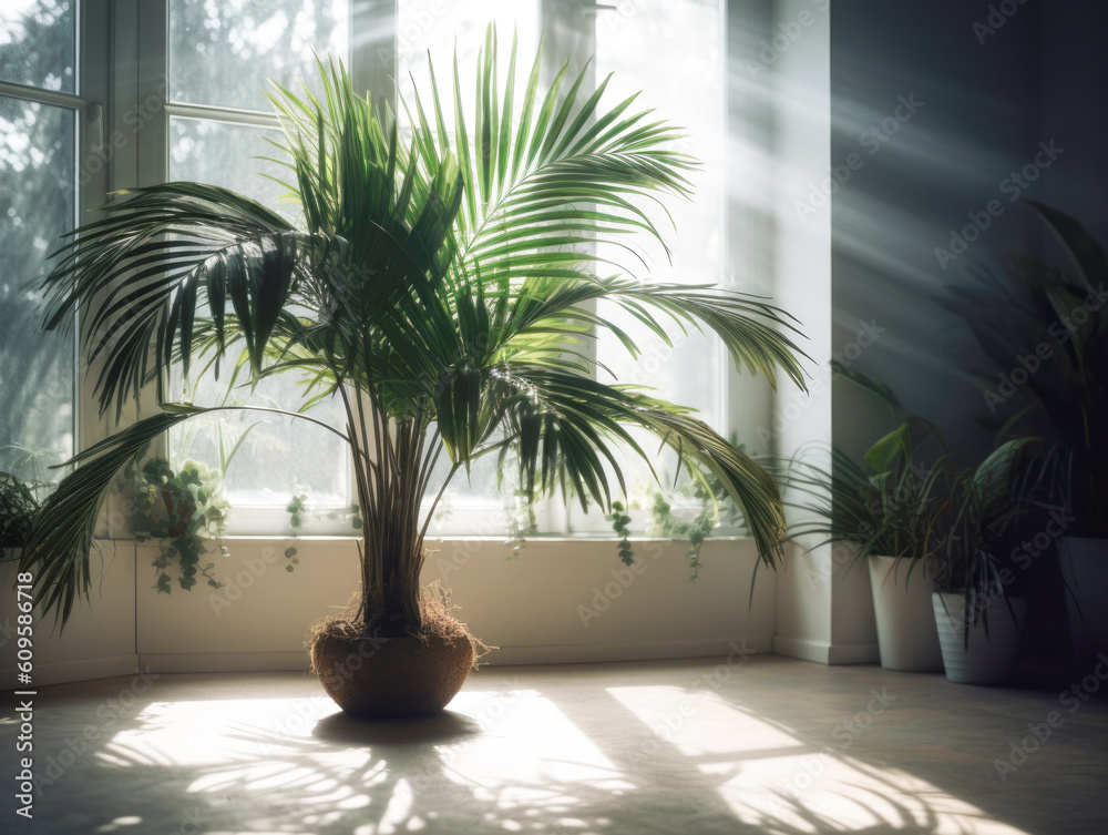 Buriti Palm Tree from the Brazilian Cerrado Biome. Photo taken in the ...