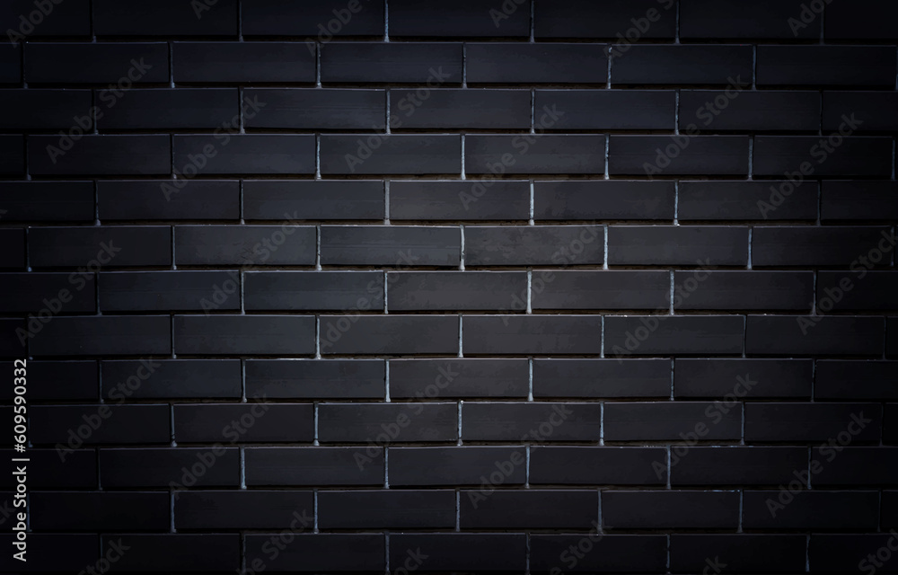 Realistic brick wall vector background. background pattern for template ...