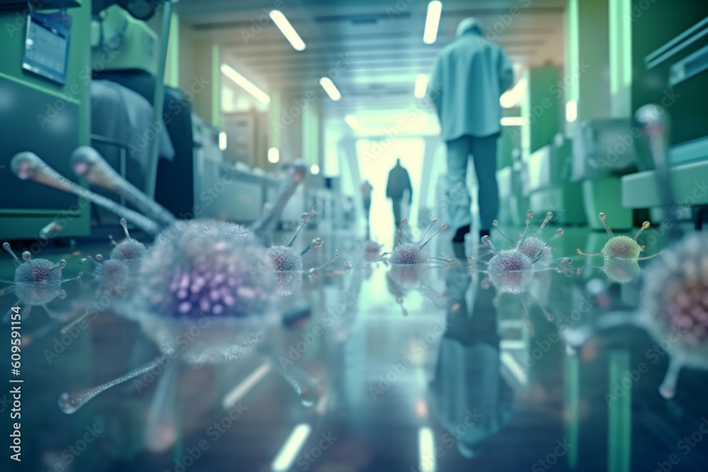 Multiresistente Keime und Erreger im Krankenhaus / Klinik / Hospital ...