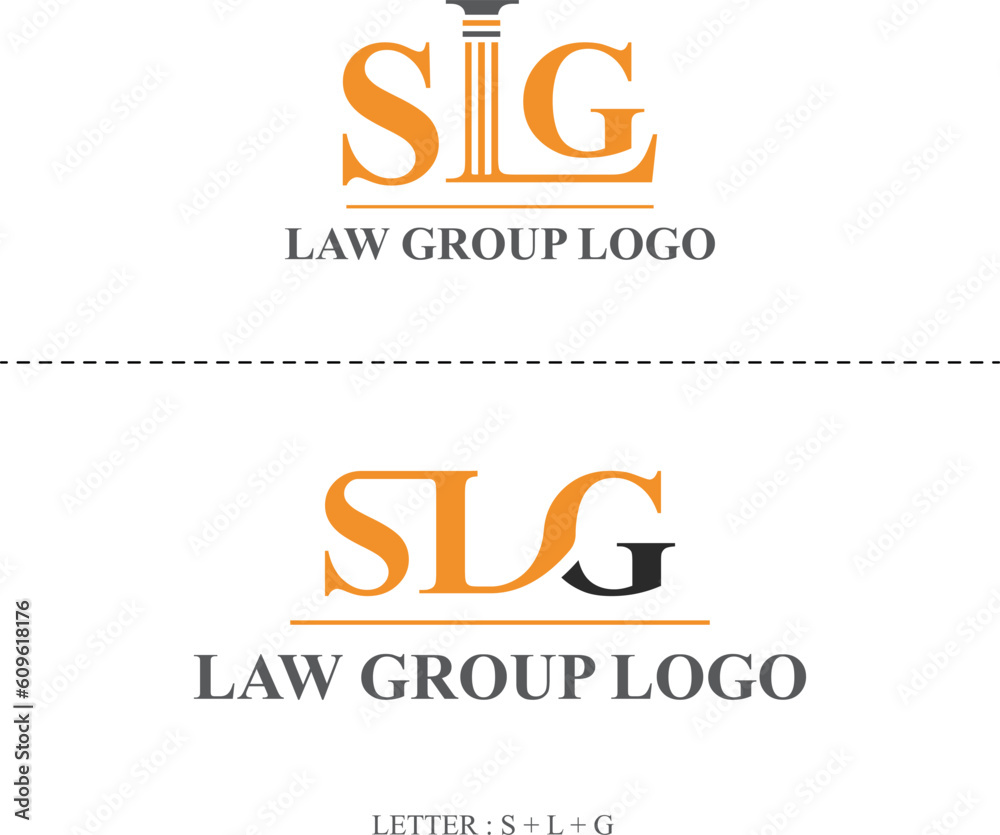 Fully Editable: This is a Law Group Logo Design, Modern, minimalist ...