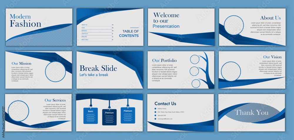 Fashion Powerpoint Vector Slide, keynote Beauty Fashionpresentation ...