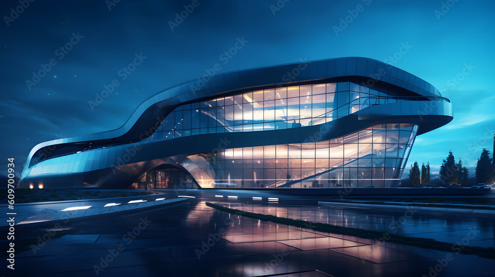 Design an abstract background representing the concept of AI-powered ...