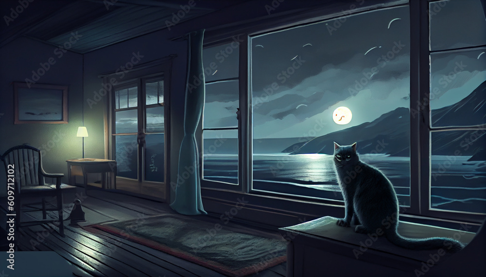 laughing cat, Surprised face, Wow expression cat funny face with open ...