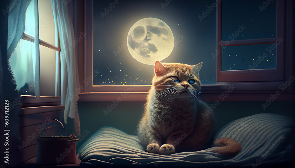 laughing cat, Surprised face, Wow expression cat funny face with open ...