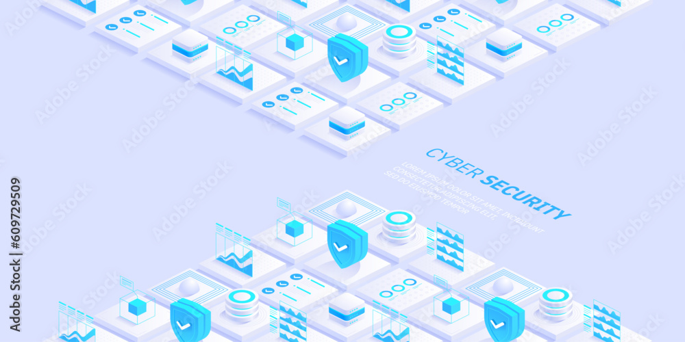 Cyber security. Data protection. Information privacy. Global network ...