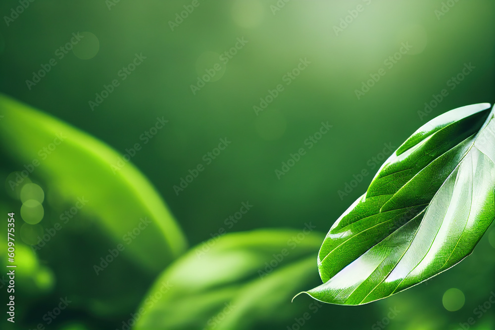 Green leaf background close up view. Nature foliage abstract of leave ...